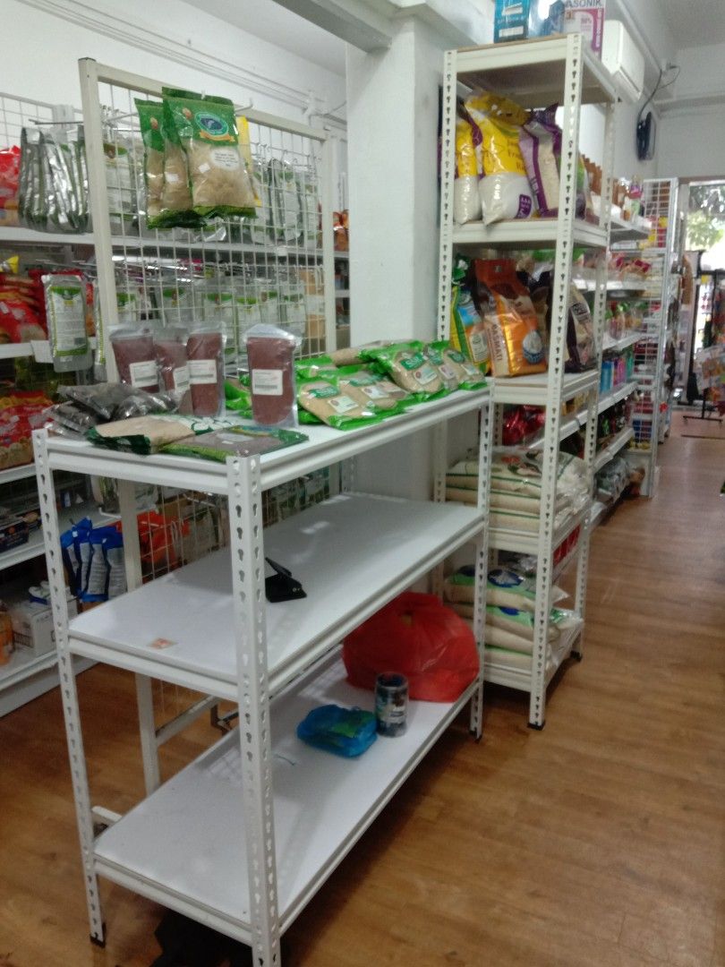 Mini mart racks and shelves, Furniture & Home Living, Furniture ...