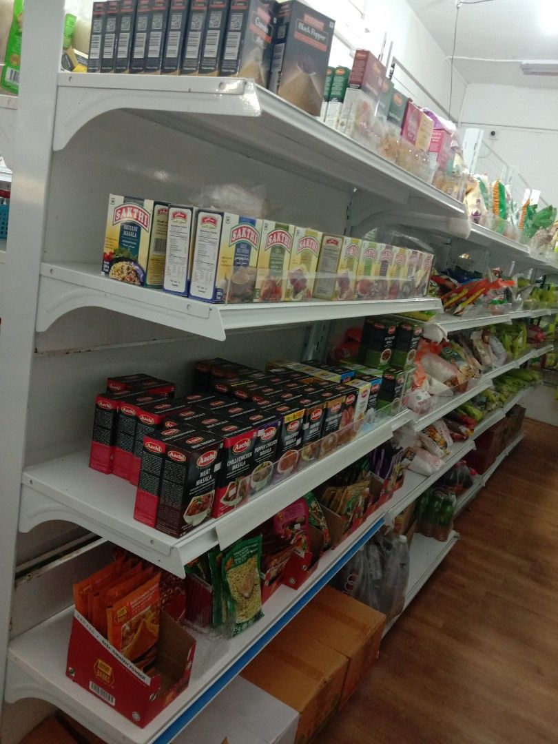 Mini mart racks and shelves, Furniture & Home Living, Furniture ...