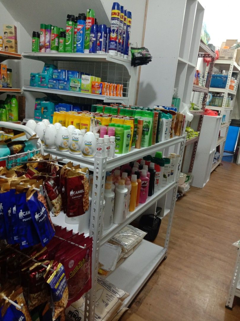 Mini mart racks and shelves, Furniture & Home Living, Furniture ...