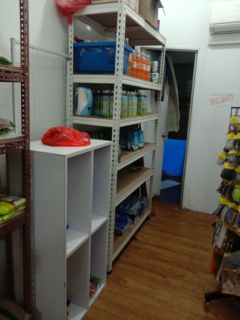 Mini mart racks and shelves, Furniture & Home Living, Furniture ...