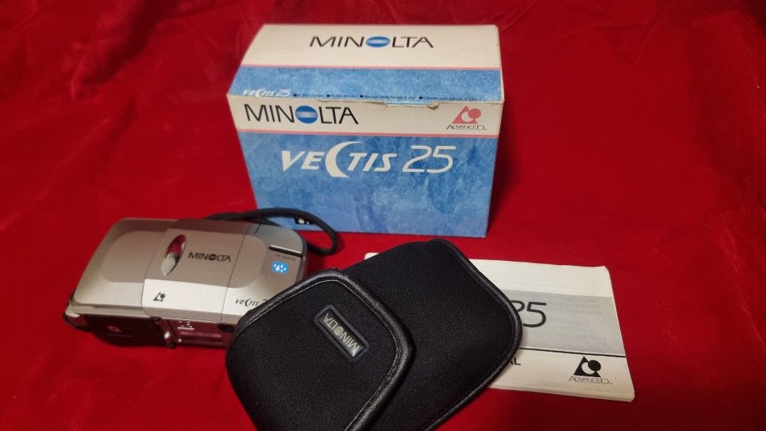 Minolta Vectis APS Film Camera, Photography, Cameras on Carousell