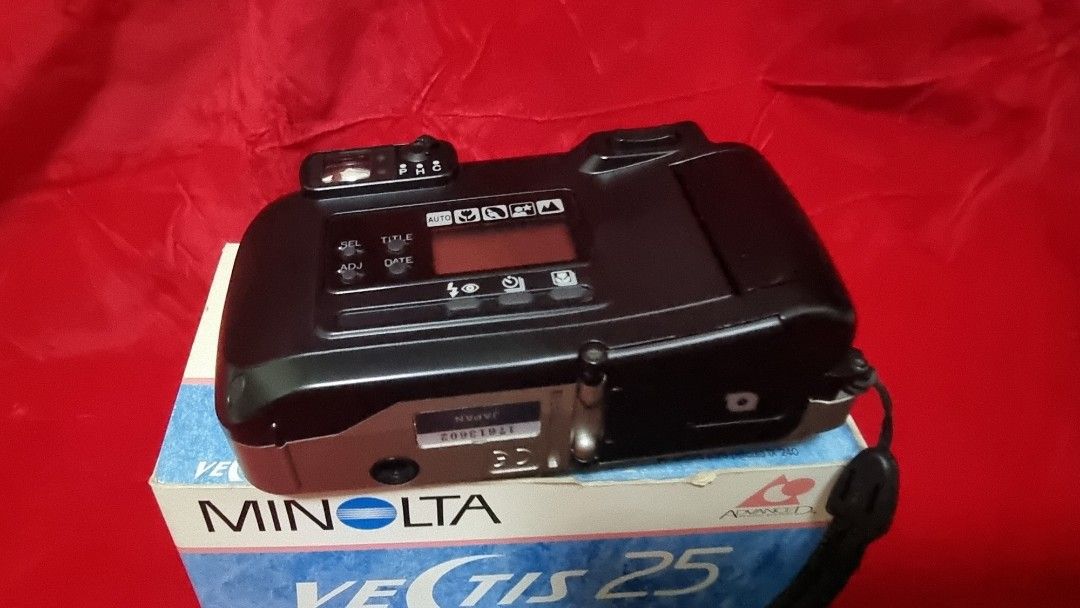 Minolta Vectis APS Film Camera, Photography, Cameras on Carousell