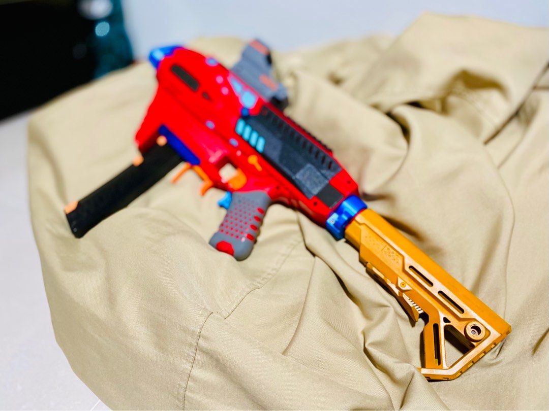 Modded MK3 Dartzone Pro Blaster, Hobbies & Toys, Toys & Games on Carousell