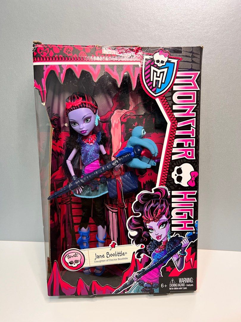 Monster High - Jane Boolittle - REBOXED, Hobbies & Toys, Toys & Games ...