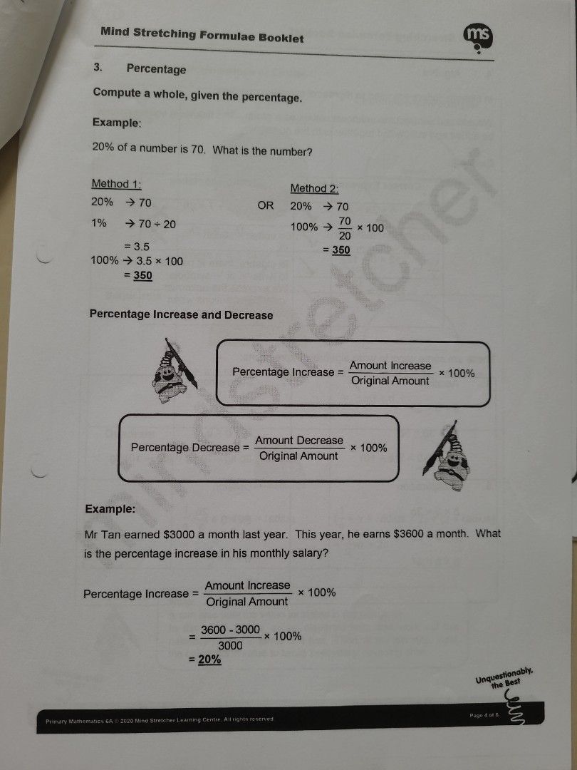 MS math power codes and formulae booklet P6, Hobbies & Toys, Books ...