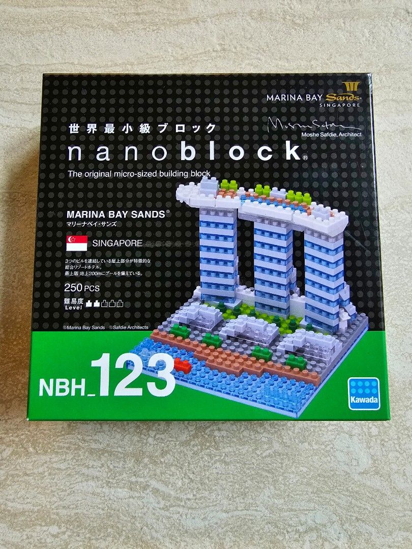 Nanoblock MBS Marina Bay Sands, Hobbies & Toys, Toys & Games on Carousell