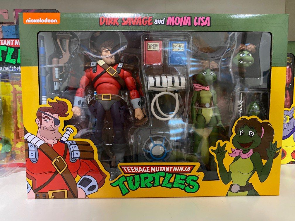 NECA TMNT Dirk Savage & Mona Lisa, Hobbies & Toys, Toys & Games on ...