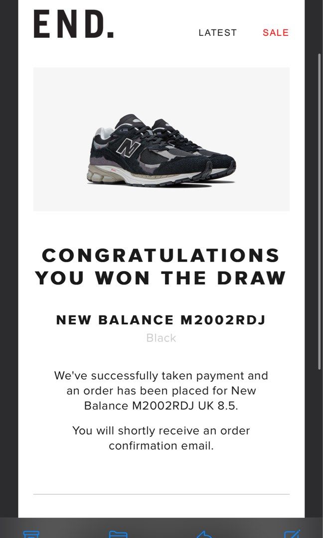 New Balance 2002R (M2002RDJ), Men's Fashion, Footwear, Sneakers on ...