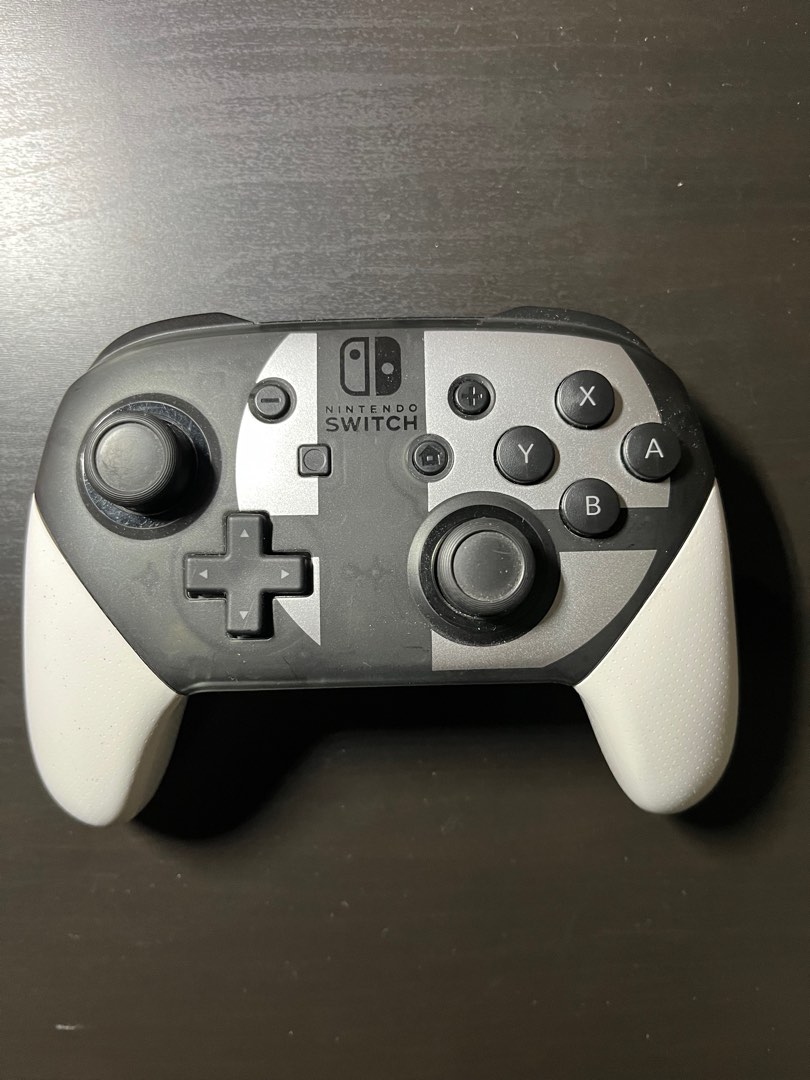 Nintendo Switch Pro Controller (Super Smash Bros), Video Gaming, Gaming ...