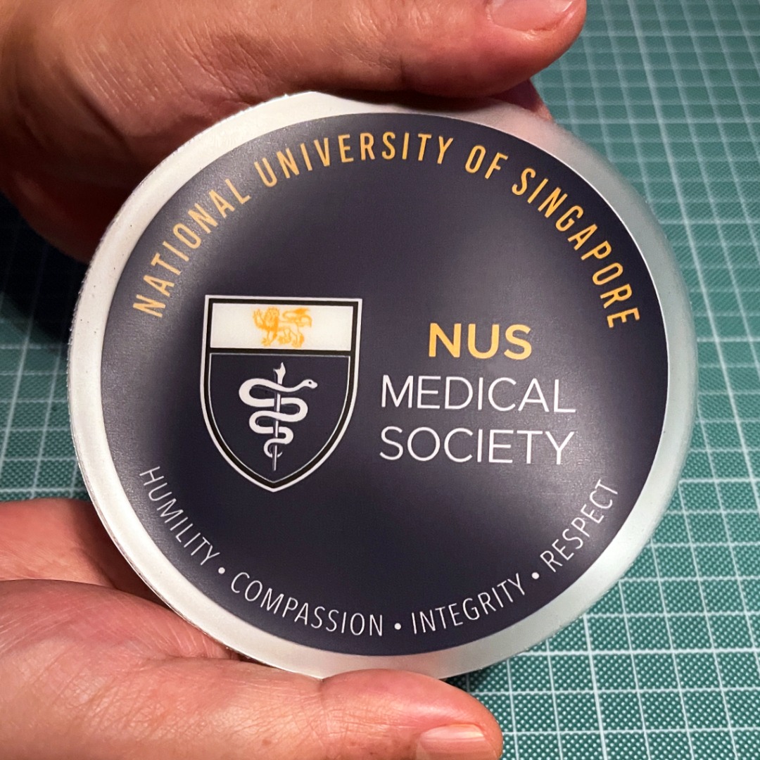 NUS NATIONAL UNIVERSITY OF SINGAPORE MEDICAL SOCIETY . Souvenir Static ...