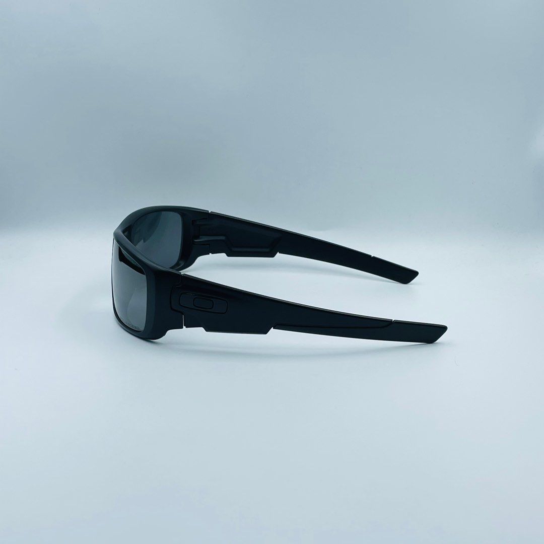 Oakley Crankshaft Matte Black w/ Polarized Prizm Black, Men's Fashion, Watches & Accessories ...