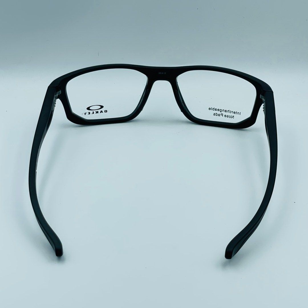 Oakley Crosslink Fit Satin Black 55, Men's Fashion, Watches ...