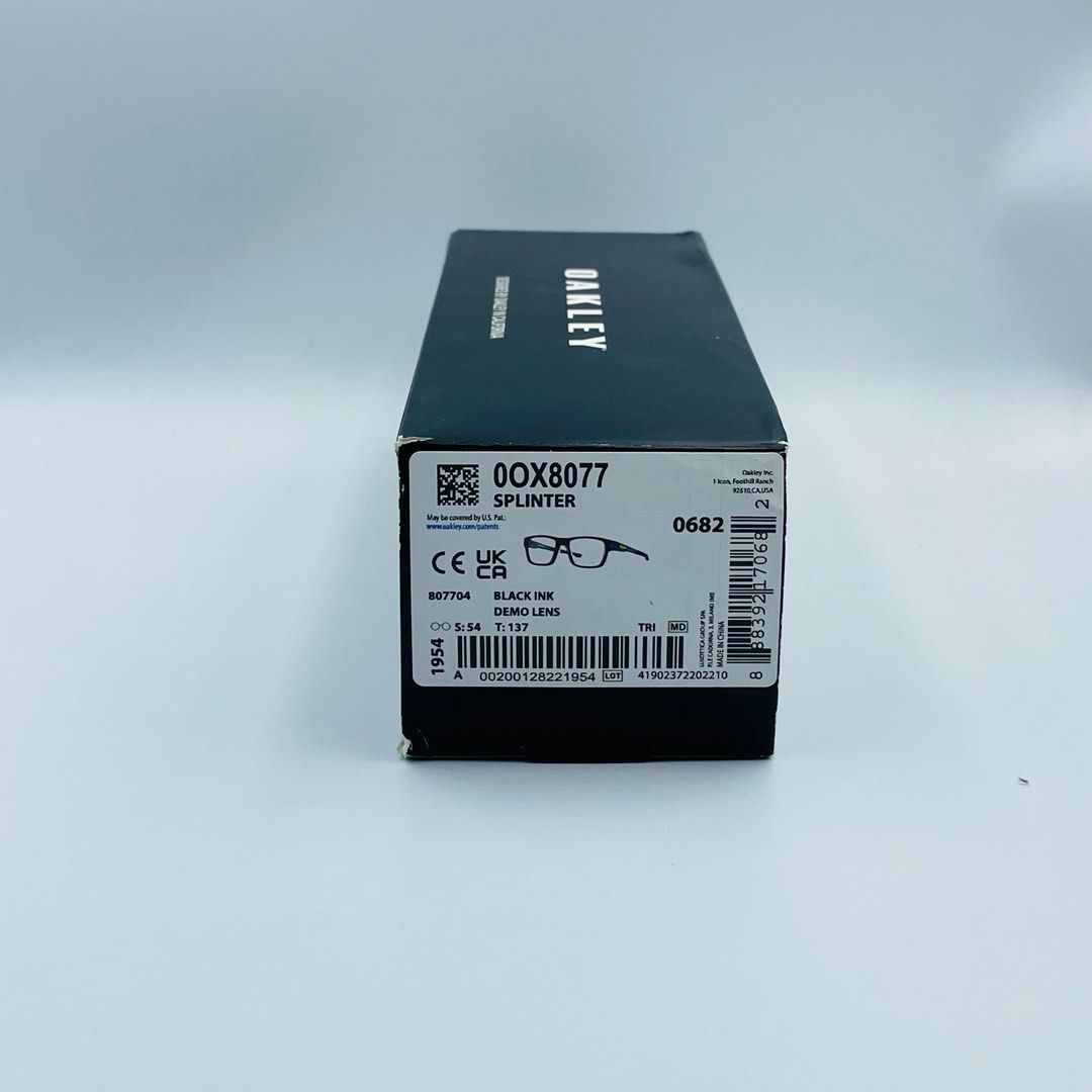 Oakley Splinter Black Ink 54, Men's Fashion, Watches & Accessories ...