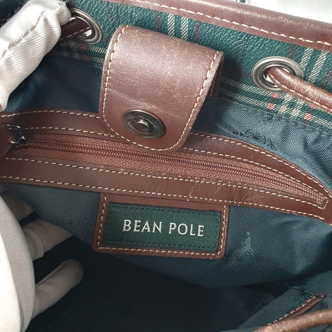 ORIGINAL BEAN POLE BUCKET BAG CROSSBODY BAG prelove branded bag with ...