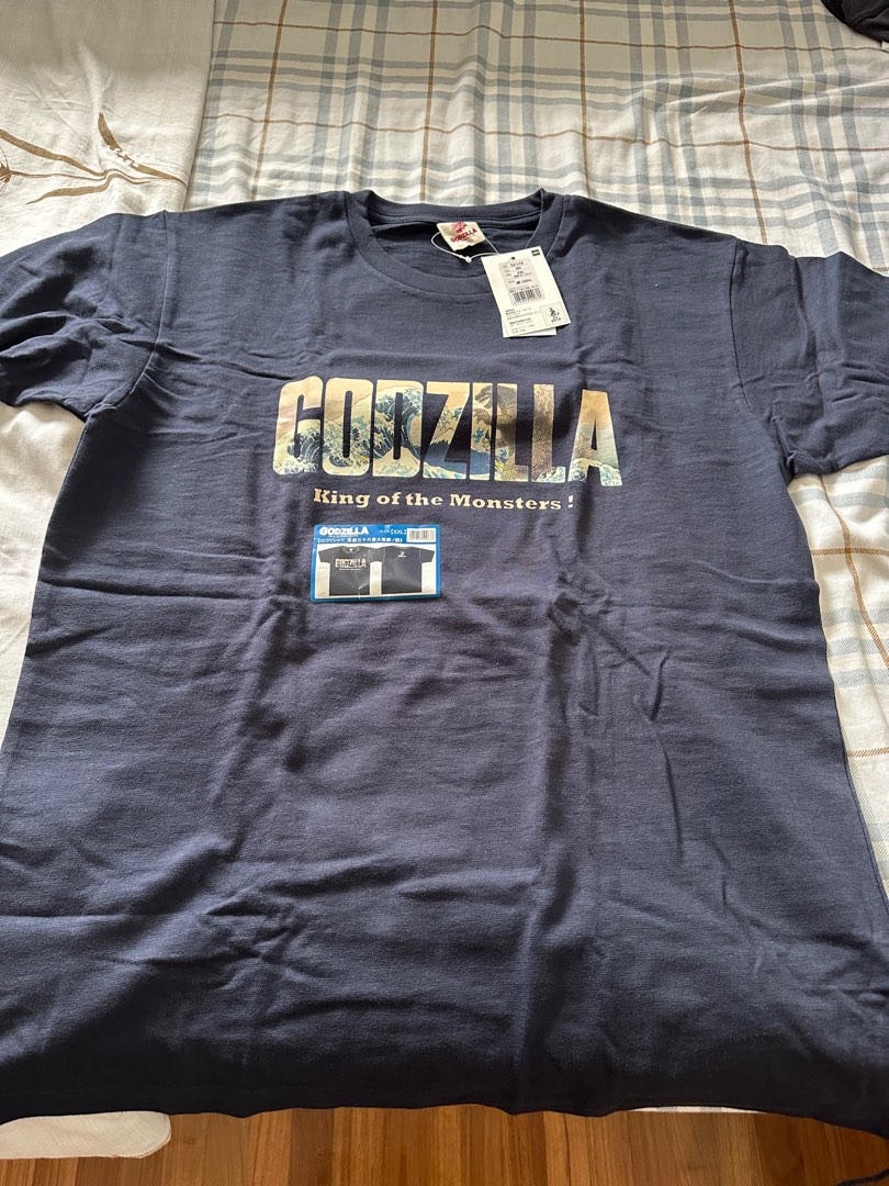 Original Godzilla men T shirt in XXL, Men's Fashion, Tops & Sets ...