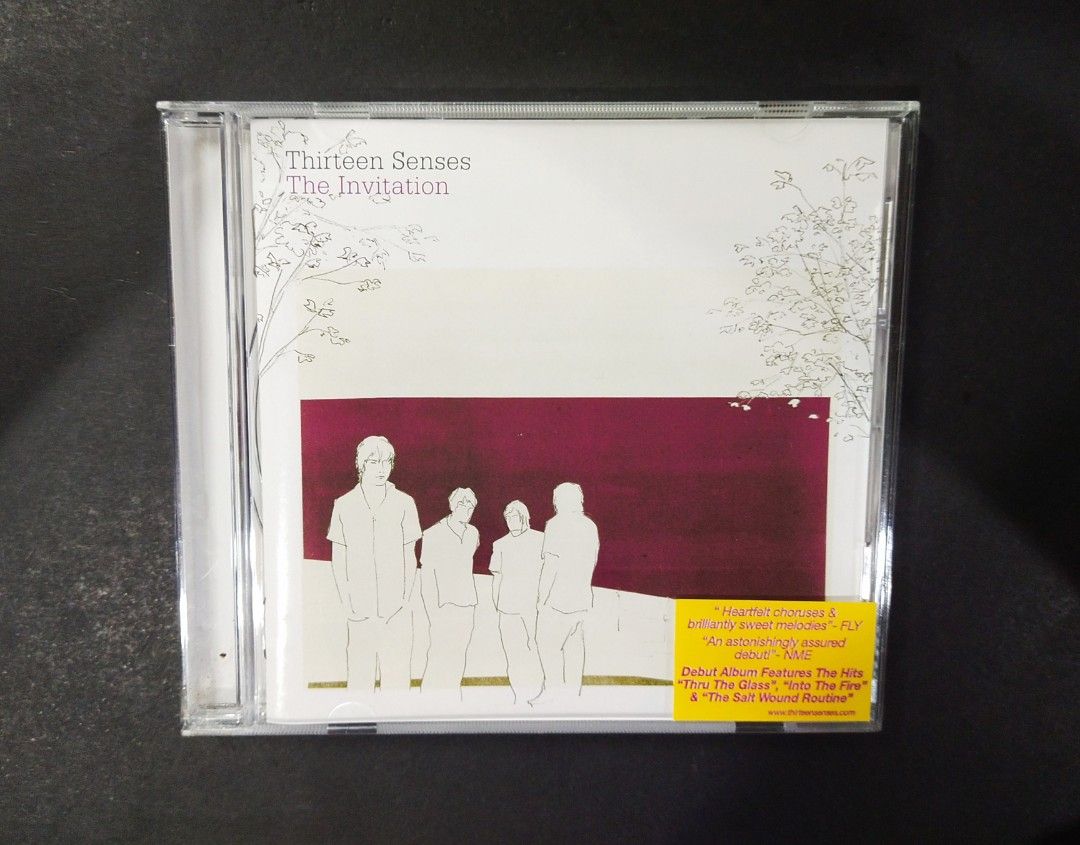 Original Well Used CD -- Thirteen Senses -- The Invitation, Hobbies ...