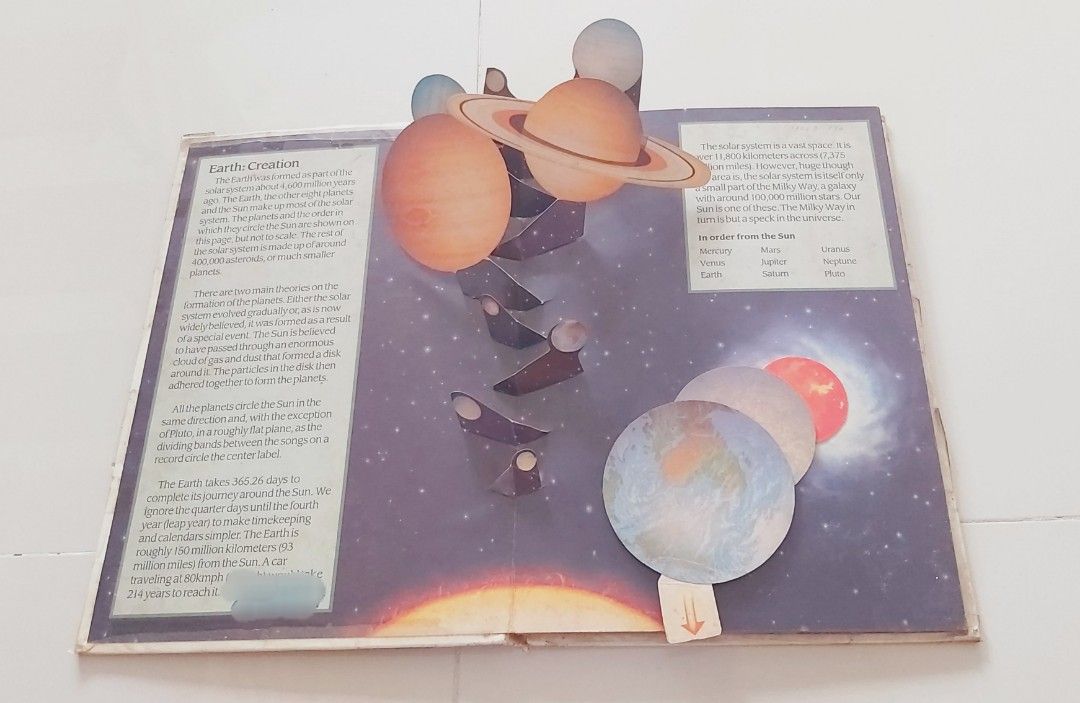 Our Living Earth (Pop-up Book) on Carousell