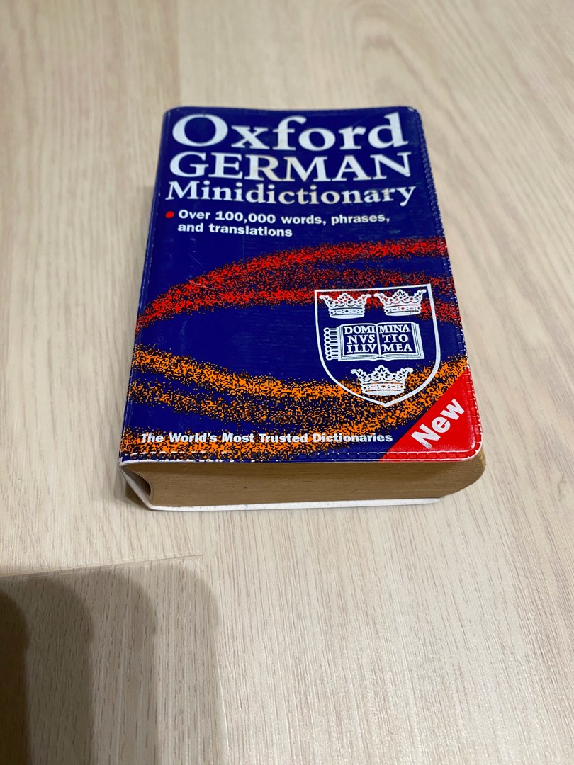 Oxford German - English mini dictionary, Hobbies & Toys, Books ...