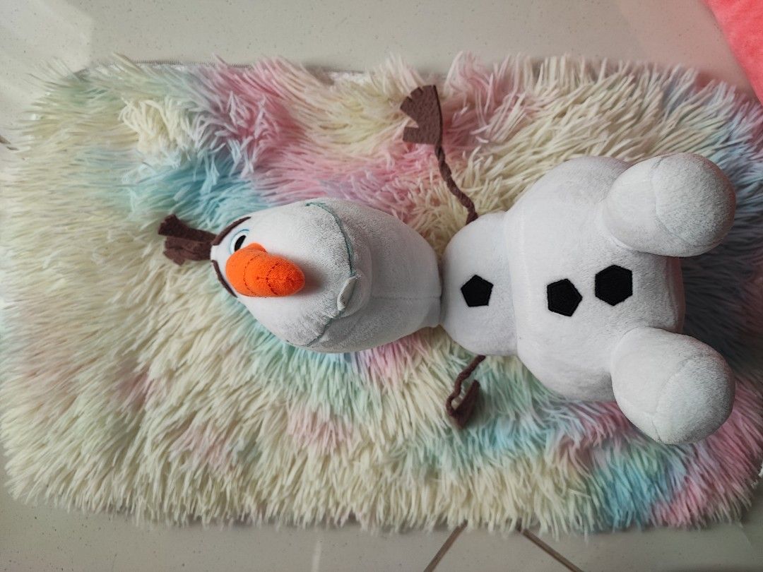 Patrick start n Olaf snowman, Hobbies & Toys, Toys & Games on Carousell
