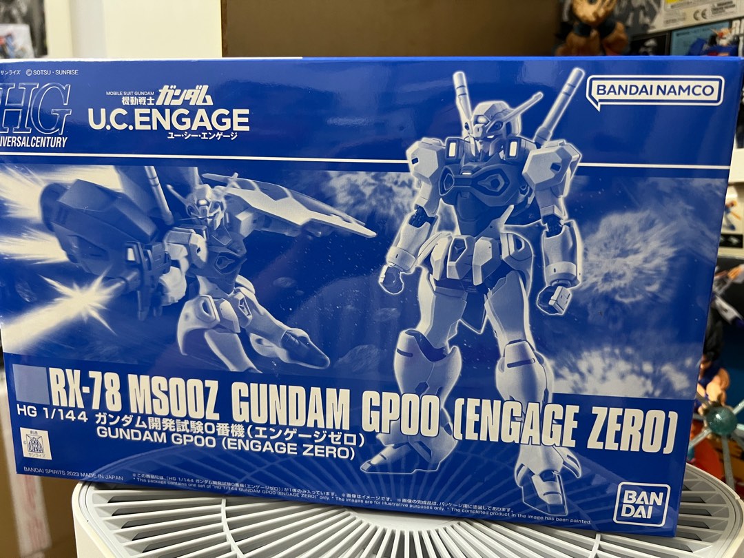 全新Pb HG 1/144 GUNDAM GP00 (ENGAGE ZERO), 興趣及遊戲, 玩具 & 遊戲類 - Carousell