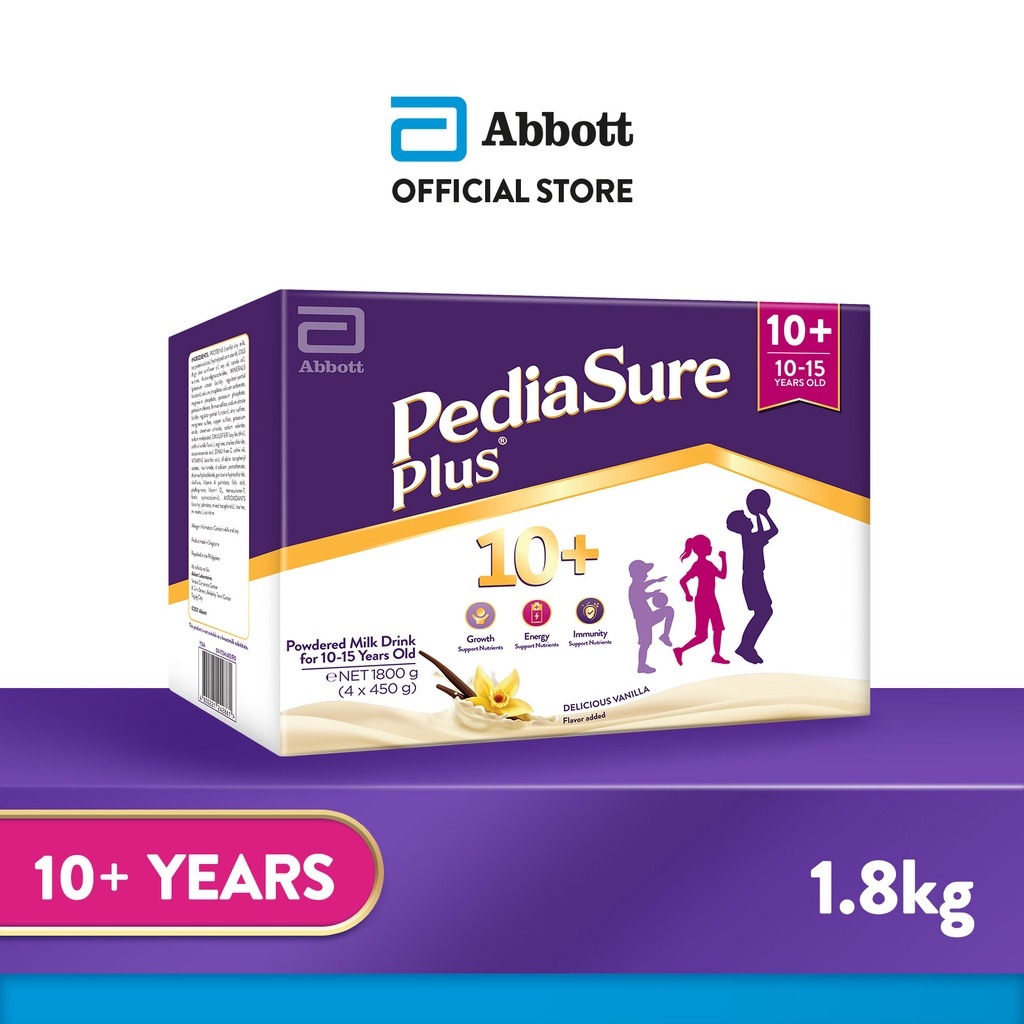 PediaSure Plus Vanilla Up Age 10+ 1800grams, Babies & Kids, Nursing ...
