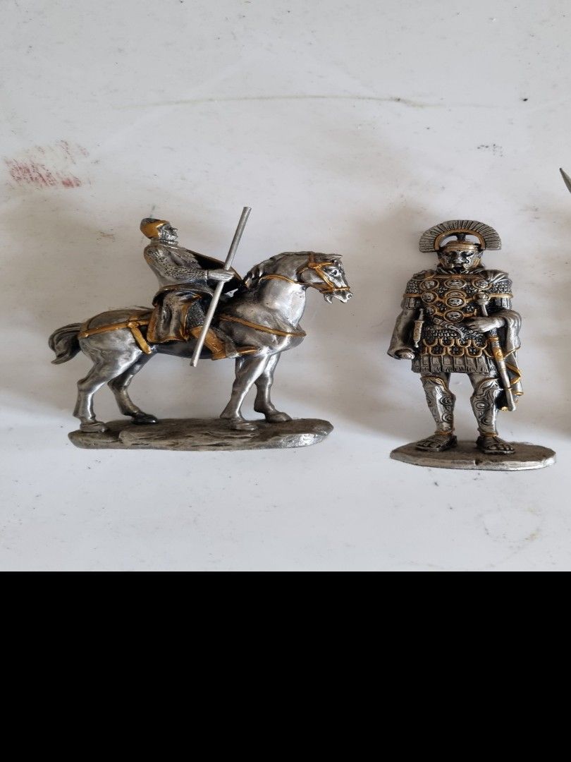 Pewter statues, Hobbies & Toys, Memorabilia & Collectibles, Vintage ...