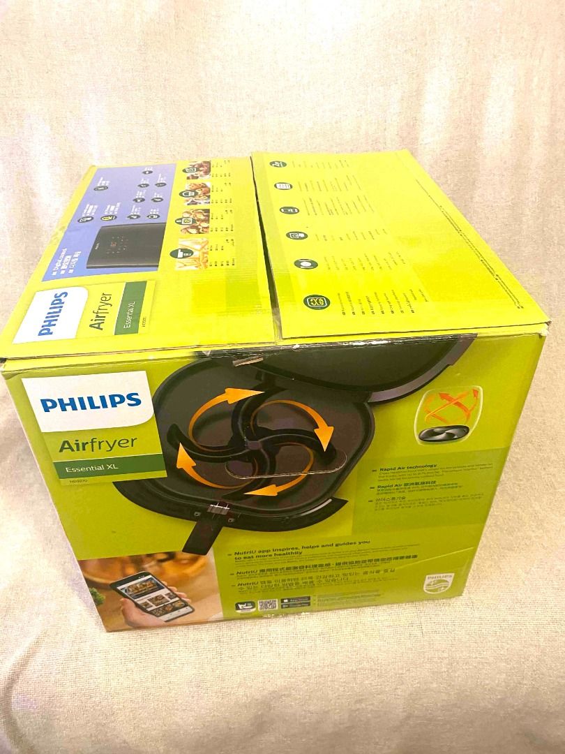 Philips Airfryer Essential XL (Model HD 9270) with accessories, TV ...