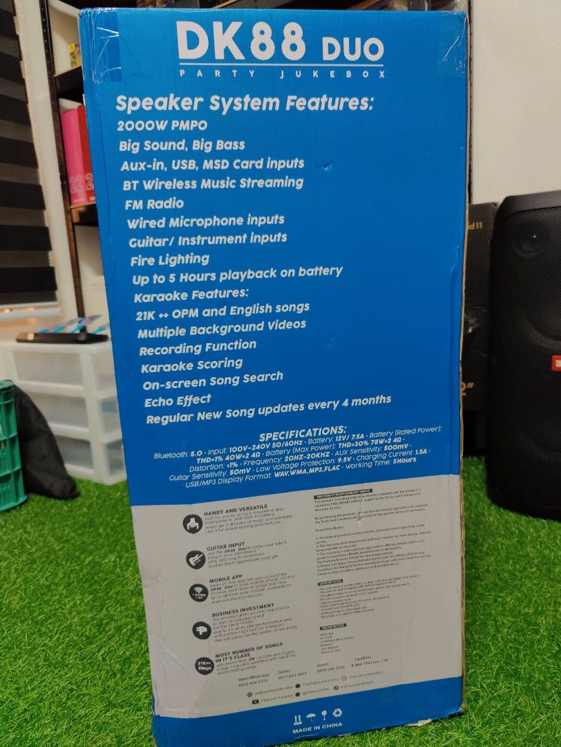 Platinum dk88 duo, Audio, Soundbars, Speakers & Amplifiers on Carousell