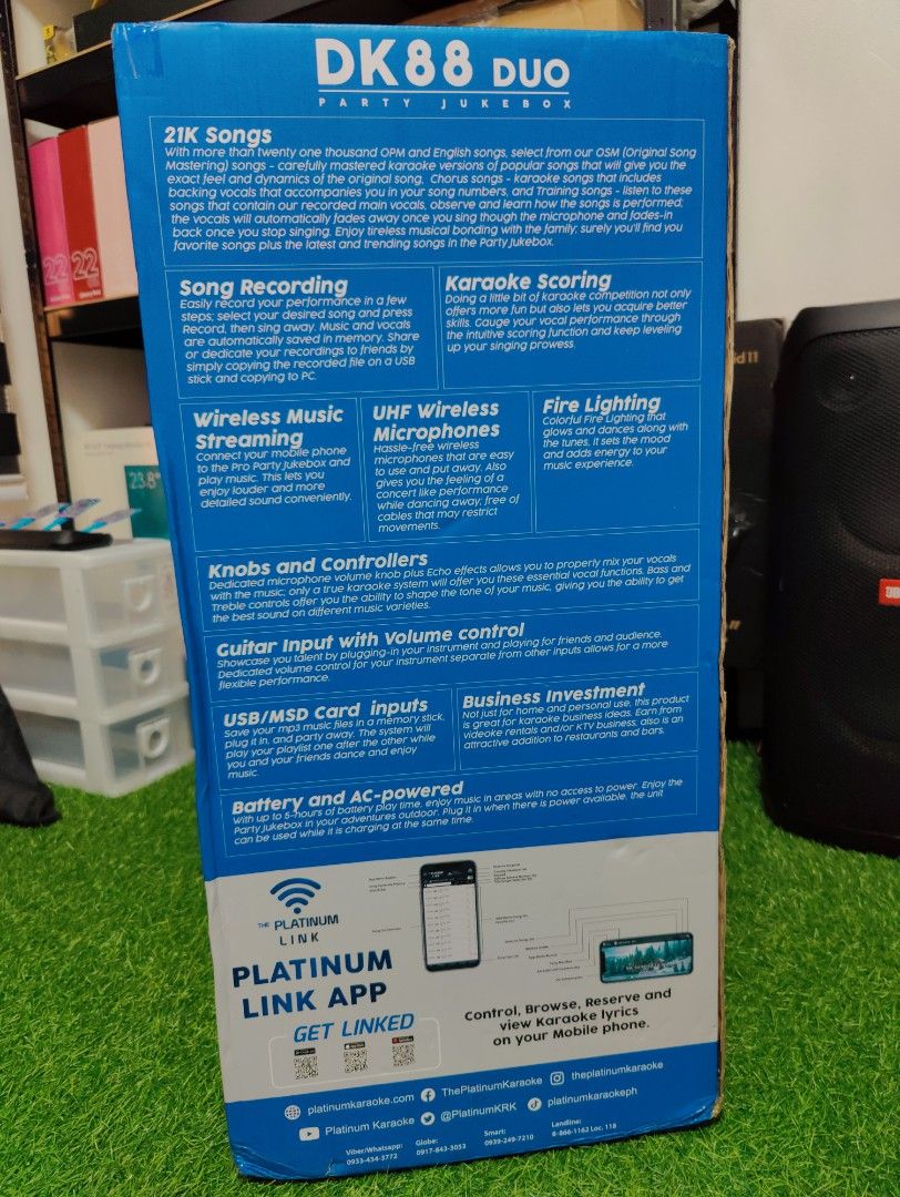 Platinum dk88 duo, Audio, Soundbars, Speakers & Amplifiers on Carousell