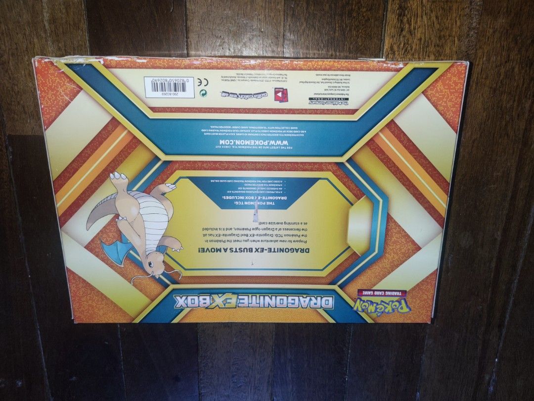 Pokemon TCG Dragonite - EX Box, Hobbies & Toys, Toys & Games on Carousell