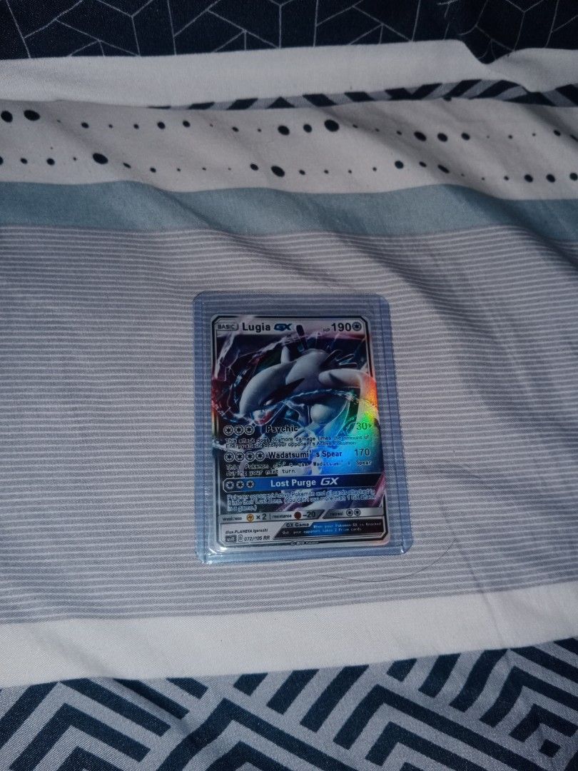 Pokemon TCG Lugia GX Ultra Rare Full Art 72/95 NM/M, Hobbies & Toys ...