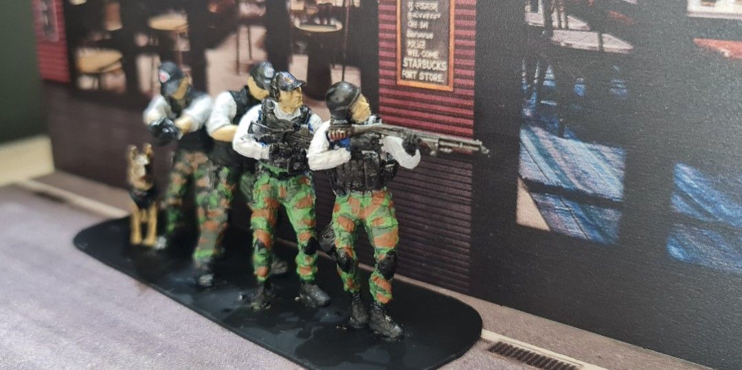 Police Drug Unit Squad Figure Scale 1:35, Hobbies & Toys, Toys & Games ...