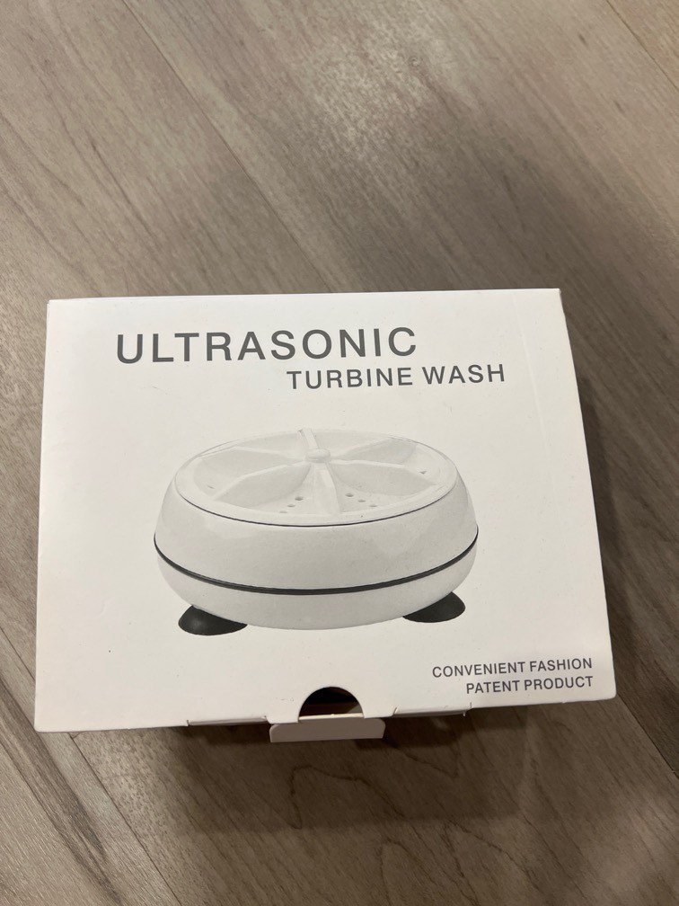 Portable Ultrasonic Turbine Wash, TV & Home Appliances, Washing ...