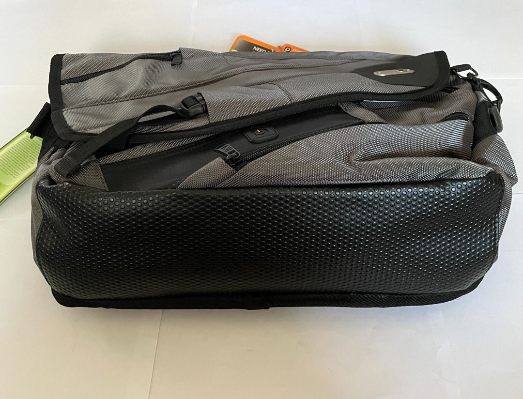 Powerbag Messenger Bag with 3000 mAh - Grey on Carousell