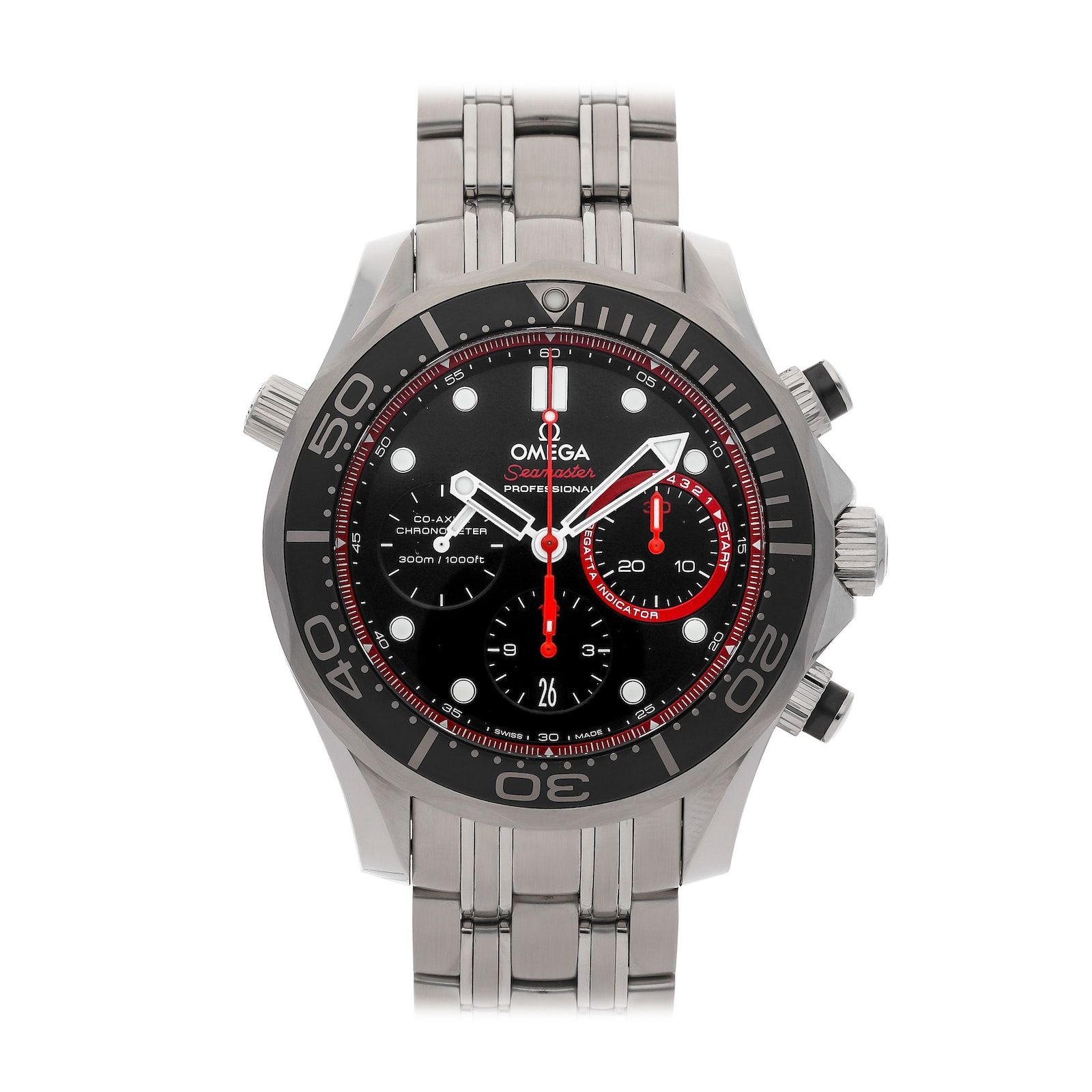Pre-Owned Omega Seamaster 300M Emirates Team New Zealand Edi, Luxury ...