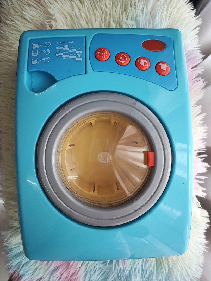 Pretend play washing machine, Hobbies & Toys, Toys & Games on Carousell