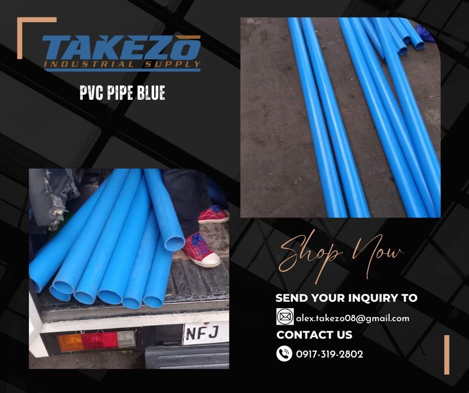 PVC PIPE BLUE, Commercial & Industrial, Industrial Equipment on Carousell