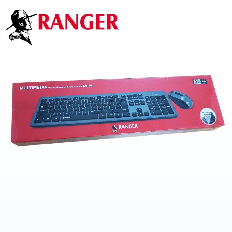 Ranger brand: Wireless Keyboard & Optical Mouse KB430, Computers & Tech ...