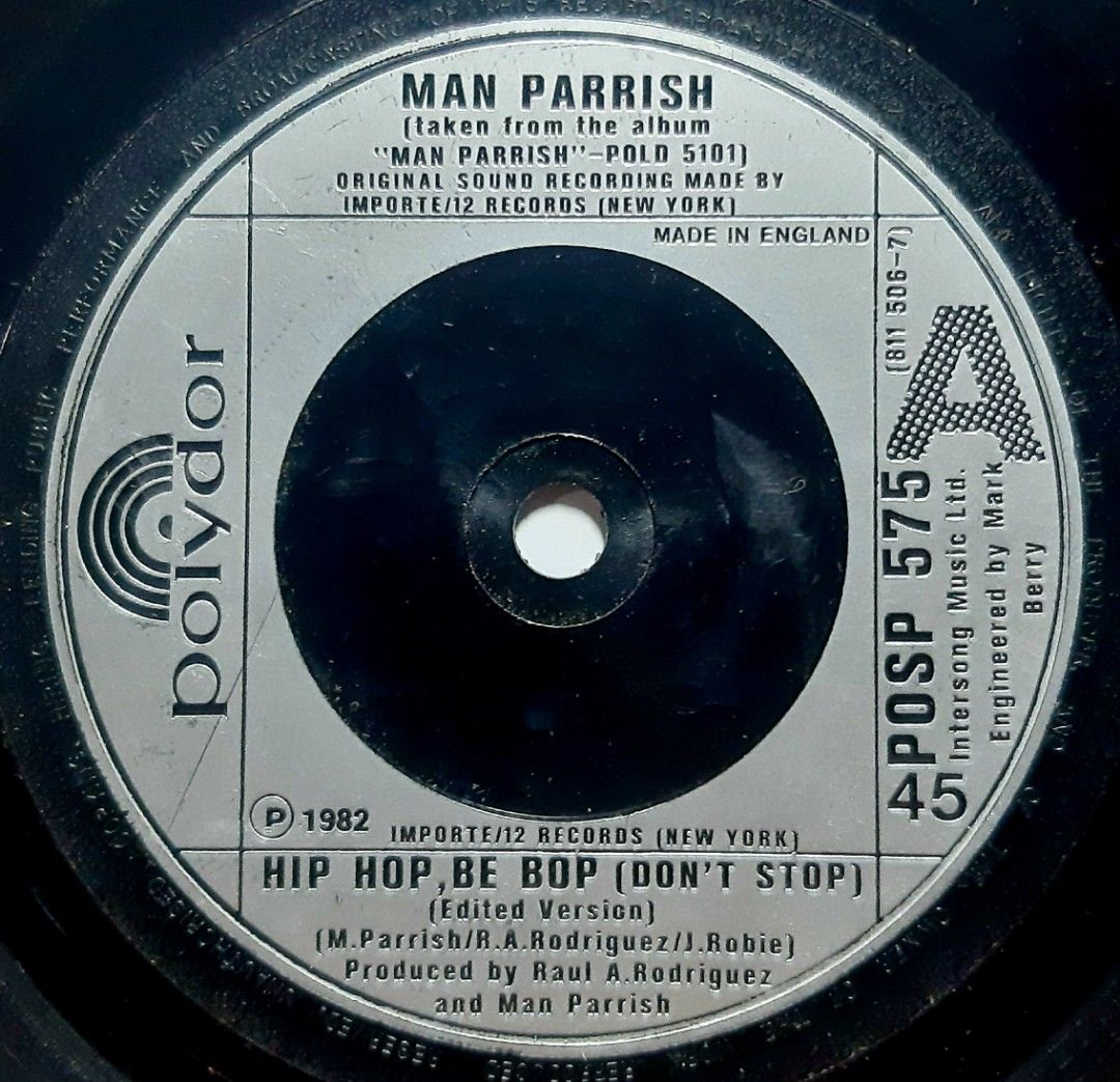 Rap / Hip-Hop / Electro / Old School / Classics 7" Vinyl Record 45RPM ...