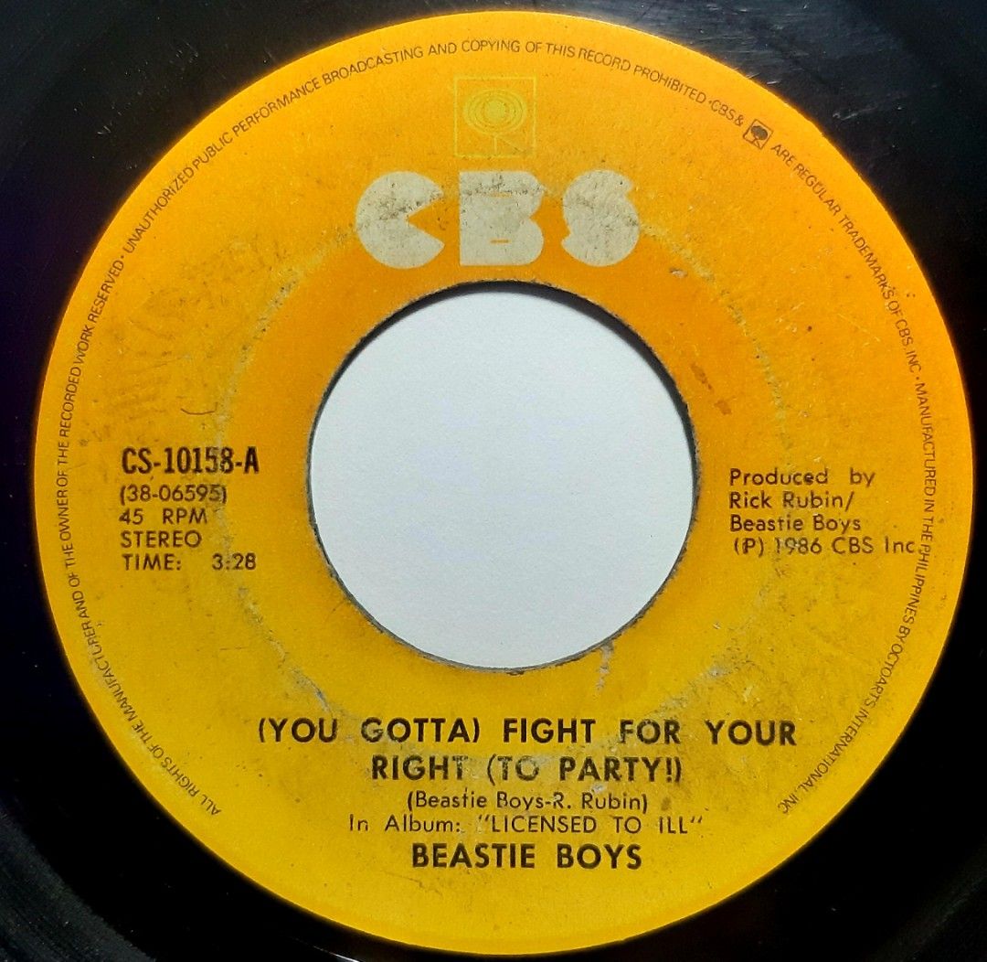 Rap / Hip-Hop / Electro / Old School / Classics 7" Vinyl Record 45RPM ...