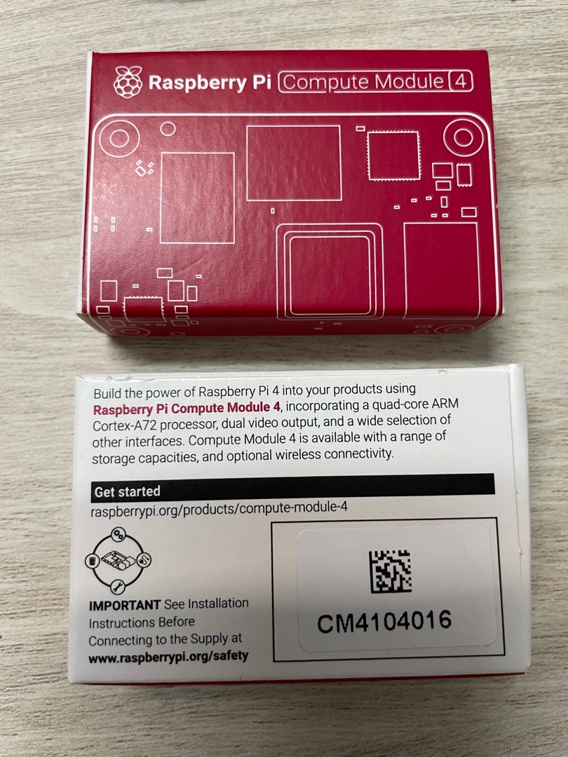 Raspberry Pi compute module 4 cm4104016 4GB ram 16gb flash, Computers ...
