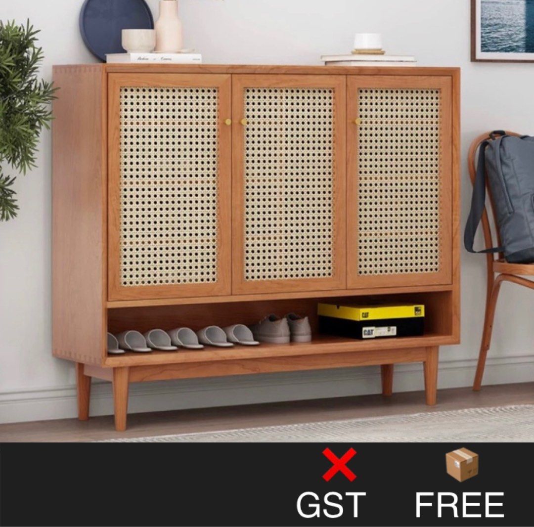 Rattan Customisation Shoe Book Shelf Rack Cabinet Shelves Storage ...
