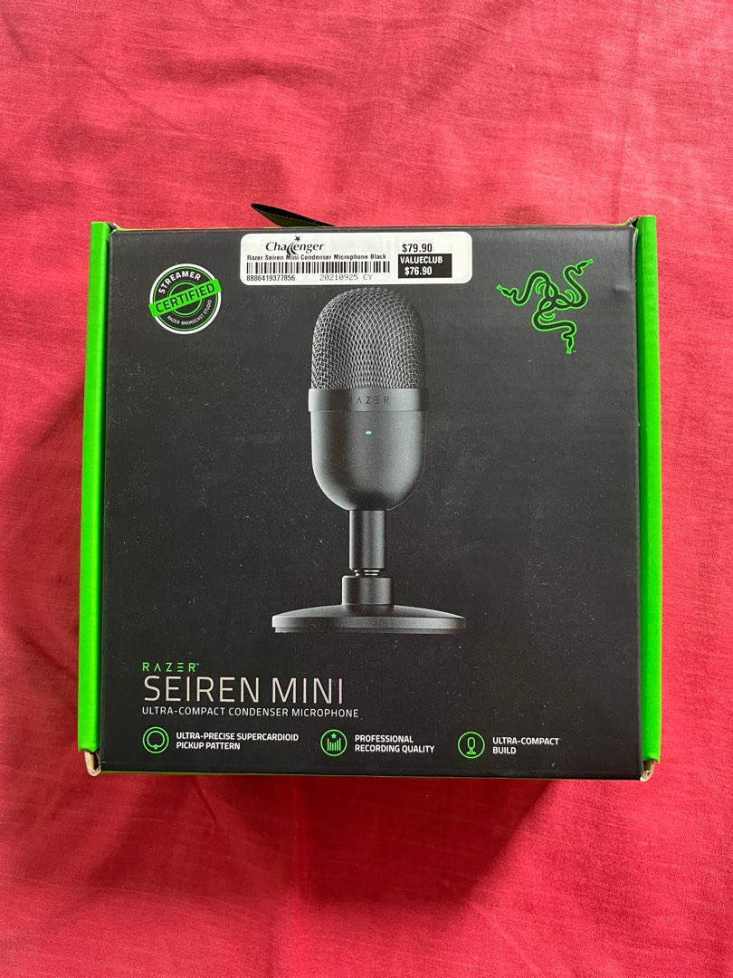 Razer Seiren Mini gaming Microphone, Audio, Microphones on Carousell