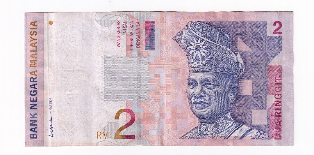 RM2 9th DG6611327 GVF Banknote Duit Lama, Hobbies & Toys, Collectibles ...