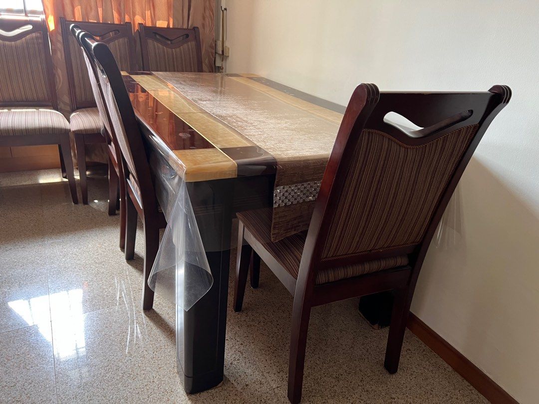 Rosewood Marble Dining and coffee Table, Furniture & Home Living ...