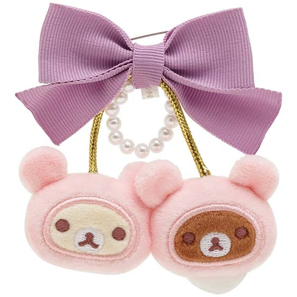 San-X Rilakkuma - Korilakkuma And Chairoi Koguma Jewel Cherry Theme ...