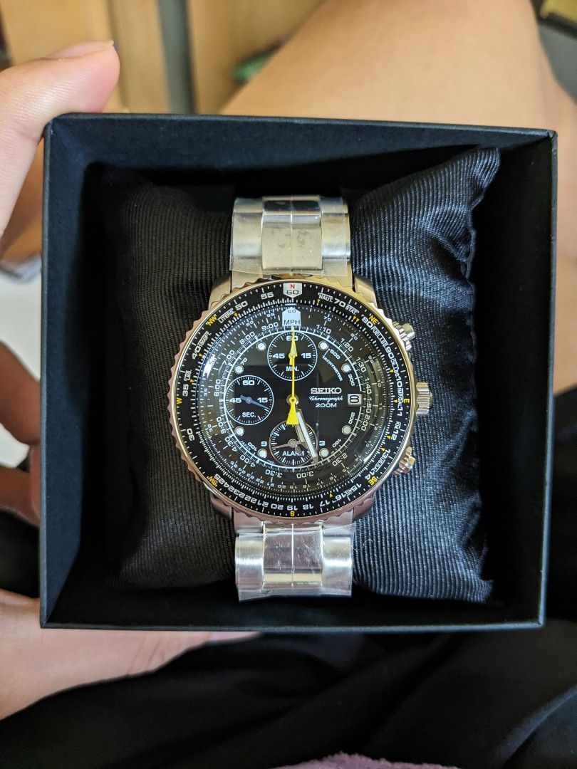 Seiko Flightmaster, Men's Fashion, Watches & Accessories, Watches on ...