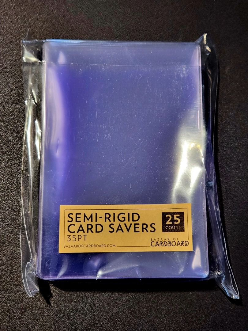 Semi-Rigid Card Savers for TCG MTG Pokemon, Hobbies & Toys, Toys ...