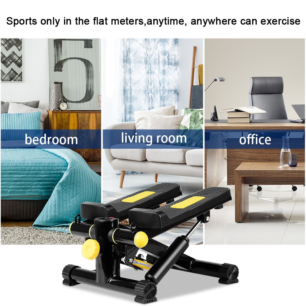 Silent Stepper with LCD Monitor Mini Home Portable Cardio Exercise ...