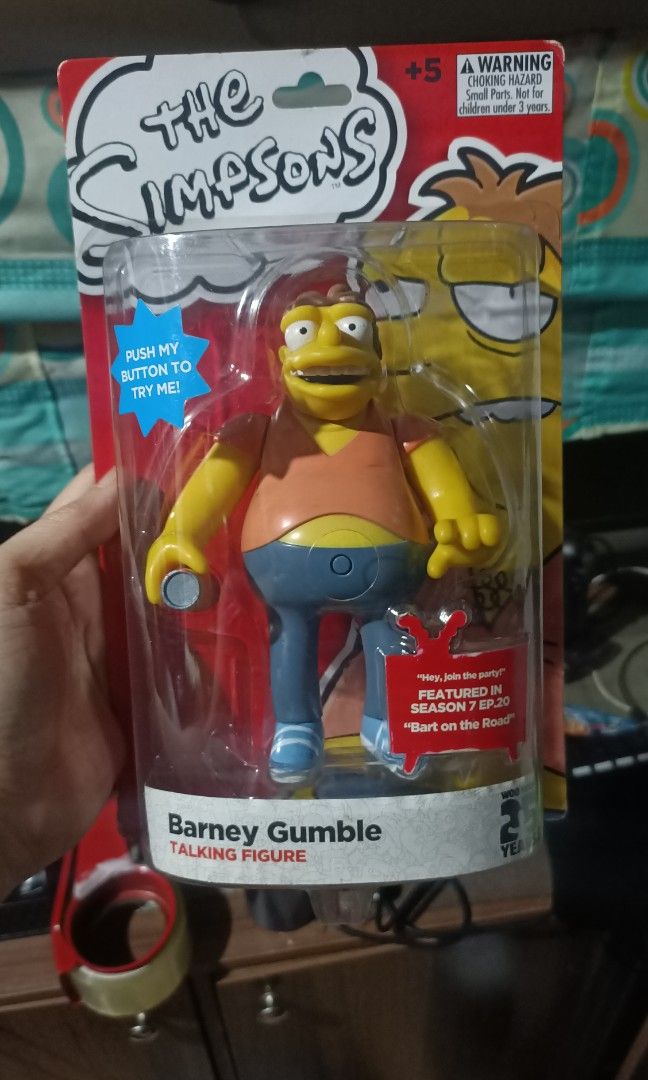 Simpsons Barney Gumble, Hobbies & Toys, Toys & Games on Carousell